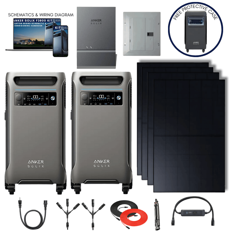 Anker Solix F3800 Ultimate Home Power Kit for All Needs