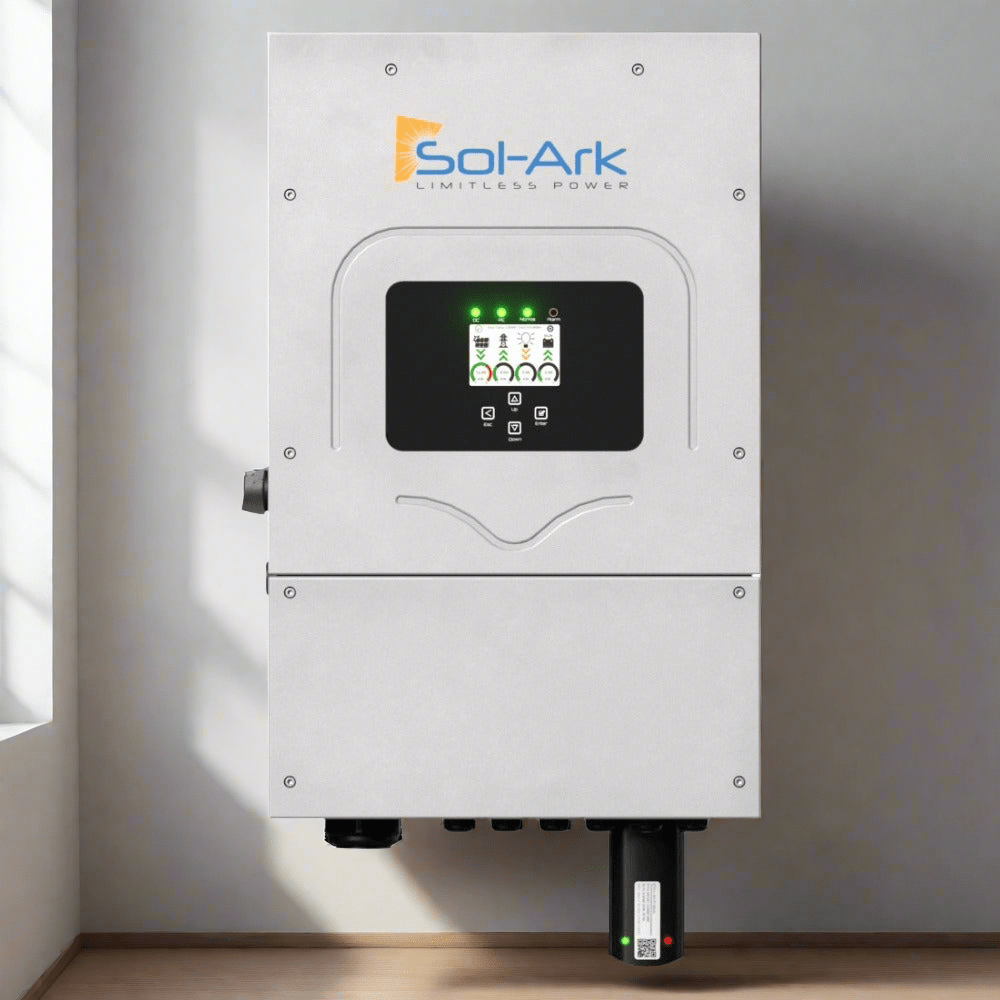 Sol-Ark 8K 120/240/208V 48V [All-In-One] Hybrid Solar Inverter (EMP Ha ...